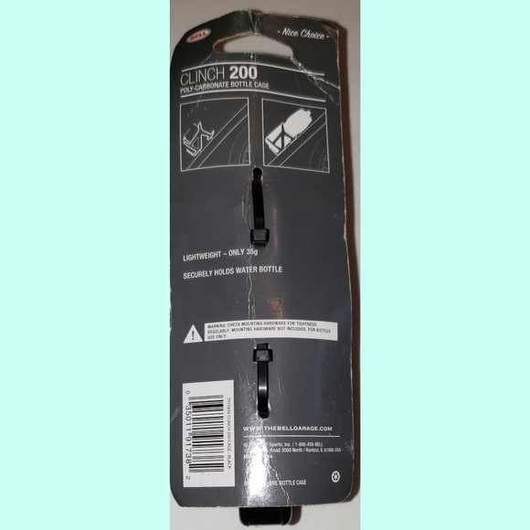 Bell | Other | Nwt Bell Bike Bottle Clinch 20 Poly Cage | Poshmark